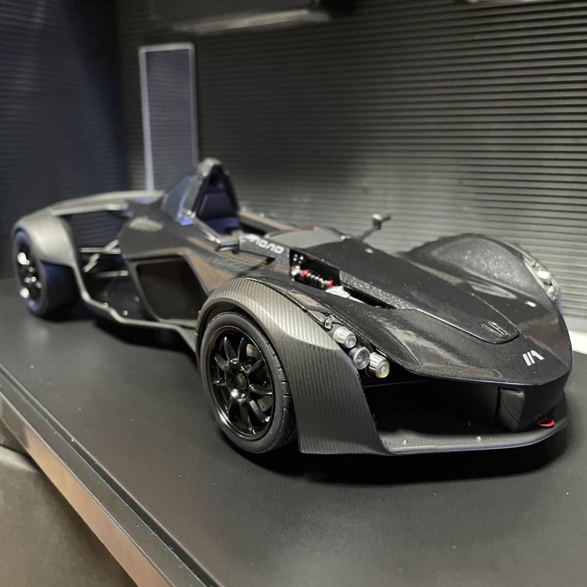 AUTOart 1/18 BAC Mono Metallic Black Diecast Model Car High Quality ...