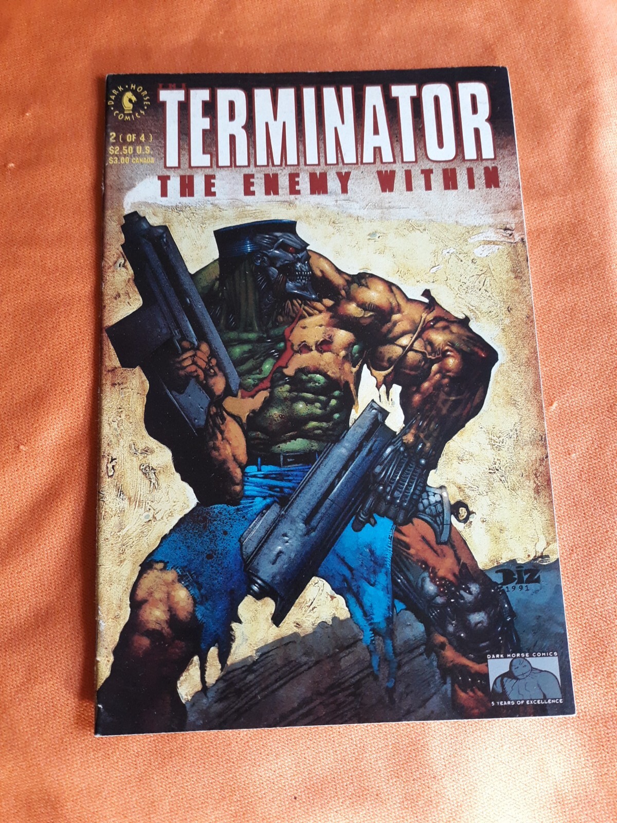 Terminator The Enemy Within #2 (of 4) Dark Horse Comics - Simon Bisley ...