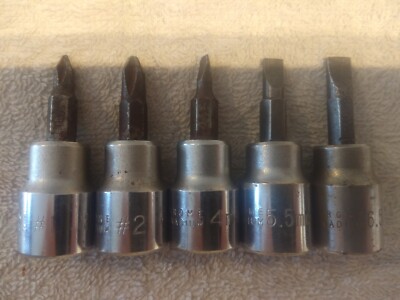 halfords 3/8 drive screwdriver bit sockets. | eBay UK