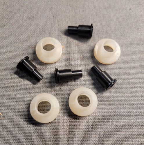 Window Regulator Rollers with Rivets AMC 1963-1966 Chevy 1957-196619 ...