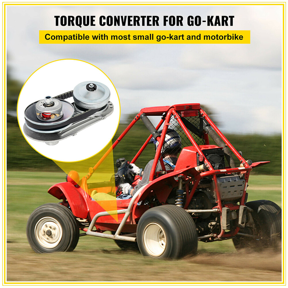 Go Kart Torque Converter System Kit TAV30 TAV20 #420 19mm(3/4') 10 ...