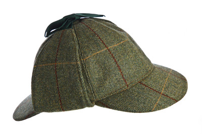 DEERSTALKER HAT WOOL TWEED FOR HUNTING SHOOTING FISHING NEW | eBay