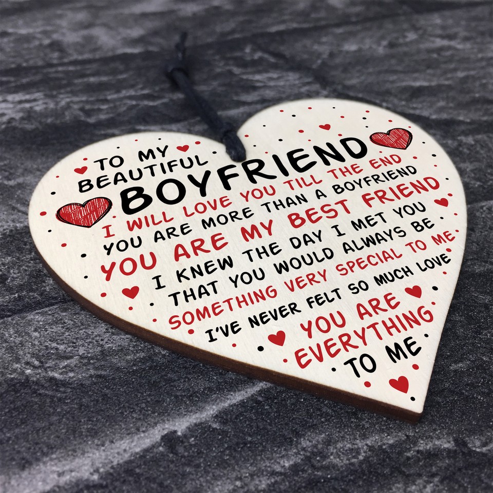 Boyfriend Gifts Boyfriend Birthday Card Gift Boyfriend Valentines Gift ...