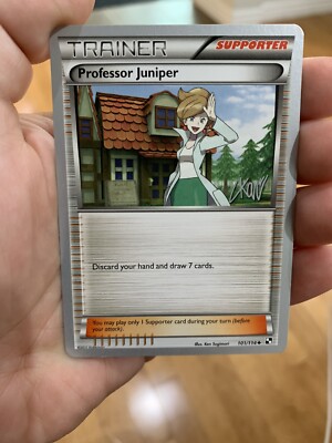 Pokemon Professor Juniper Card