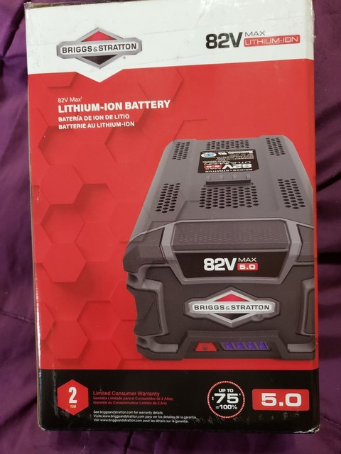 Briggs & Stratton 82-Volt Max BSB2AH82 2Ah Battery for Snapper XD 82V ...