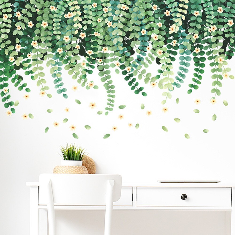 Wall Stickers Background Stickers Self-adhesive Small Fresh Vines 60 ...