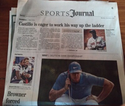 Rusney Castillo -Boston Red Sox & Rory McIlroy - Golfer - Sept. 1, 2014 ...