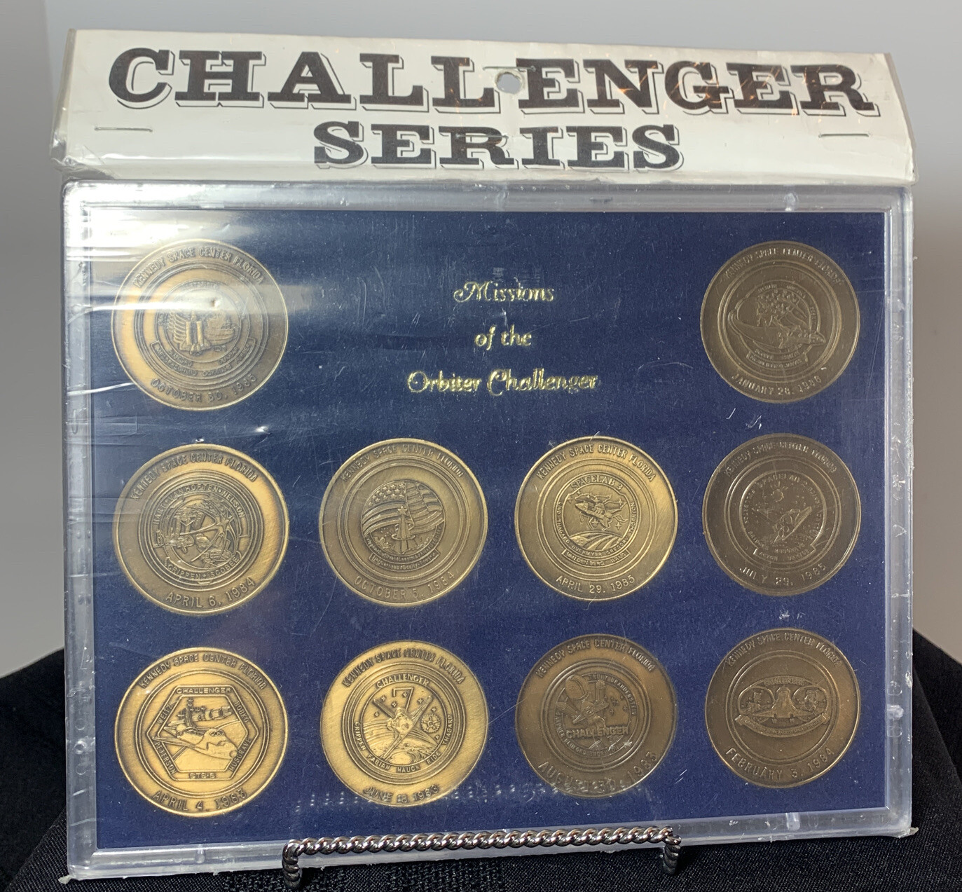 Space Shuttle Challenger Coins