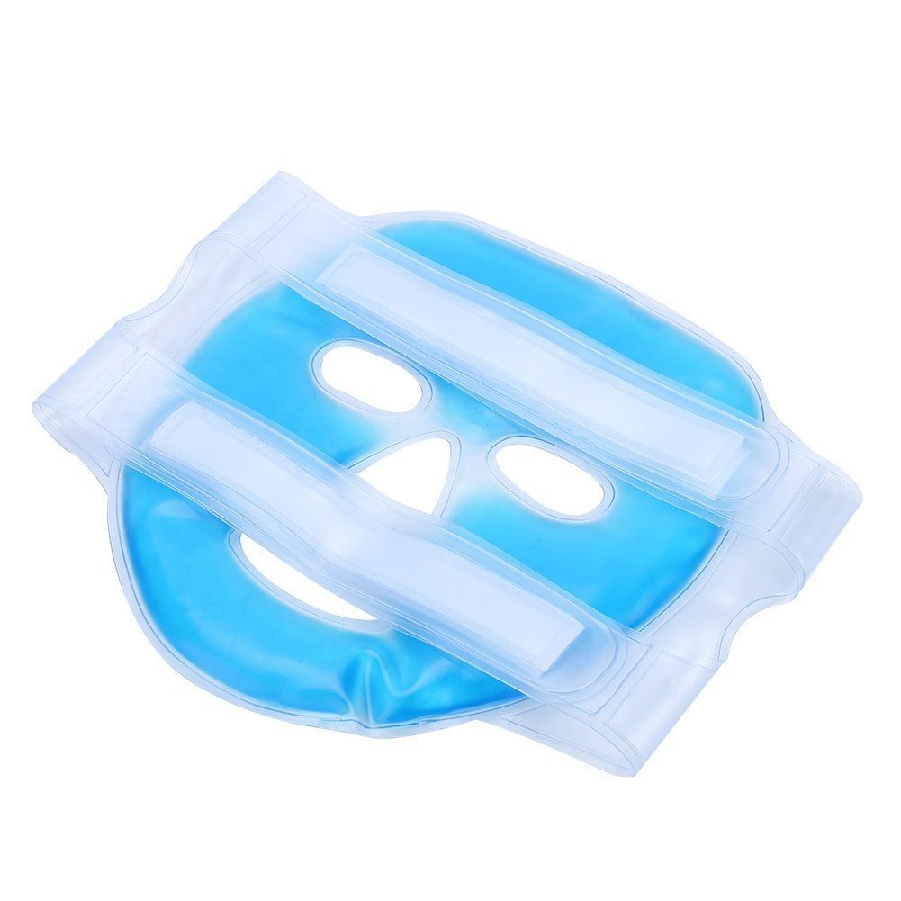 Cooling Mask Hot Cold Reusable Gel Pack Beauty Relax Facial Smooth Skin ...