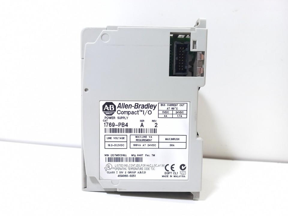 Allen-Bradley 1769-PB4 CompactLogix Power Supply | eBay