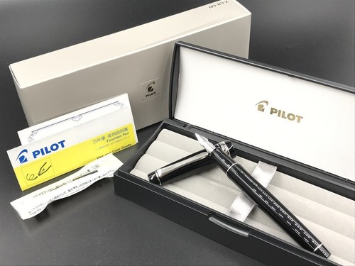 PILOT Namiki Fountain Pen Custom HERITAGE 912 Black Stub Nib FKVH-2MR-B ...