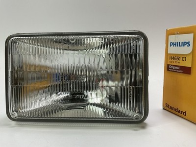 Philips H4651C1 4"x6" Headlight Head Lamp 50 Watts Replaces # 4651 ...