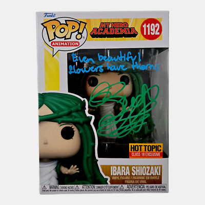 Bryn Apprill Signed Funko Ibara Shiozaki My Hero Academia Autograph JSA ...