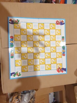 USAopoly Super Mario Brothers Checkers Collector's Edition Board ONLY ...