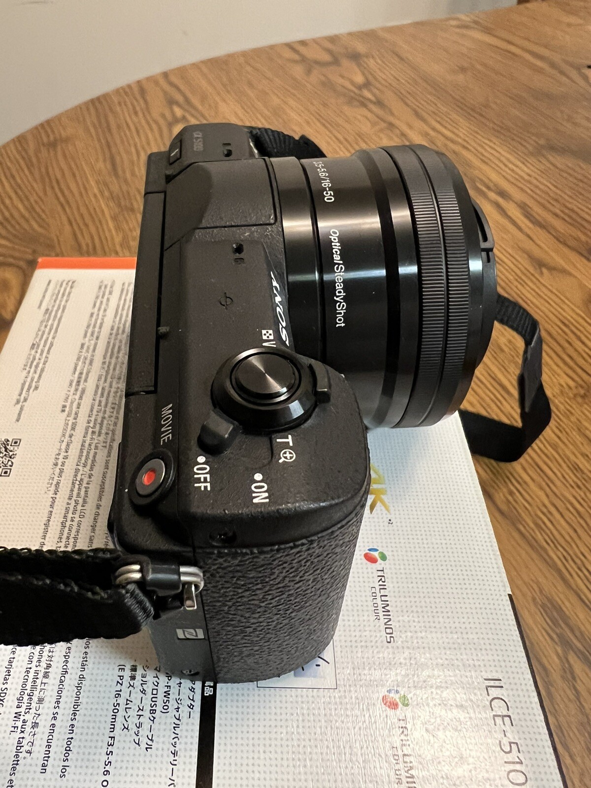 Sony Alpha A5100 24.3MP Digital Camera - Black (Kit with 16-50mm Power ...