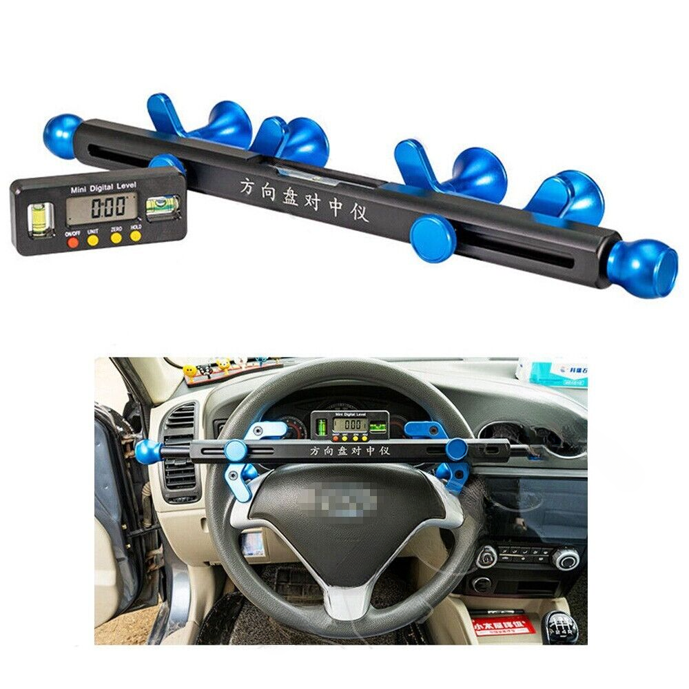 Adjustable Car Steering Wheel Alignment Tools Leveling Holder Alignment Tool | eBay