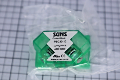 *Single* SUNS PBC30-10 30mm Pushbutton Selector Contact Block 1NO | eBay