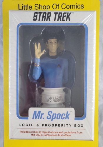 Star Trek Mr. Spock Logic & Prosperity Box | eBay