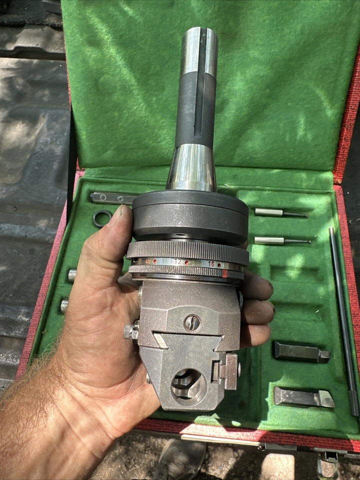 Narex Vhu 1-1/4” Universal Boring Facing Head R8 Bridgeport Type ...