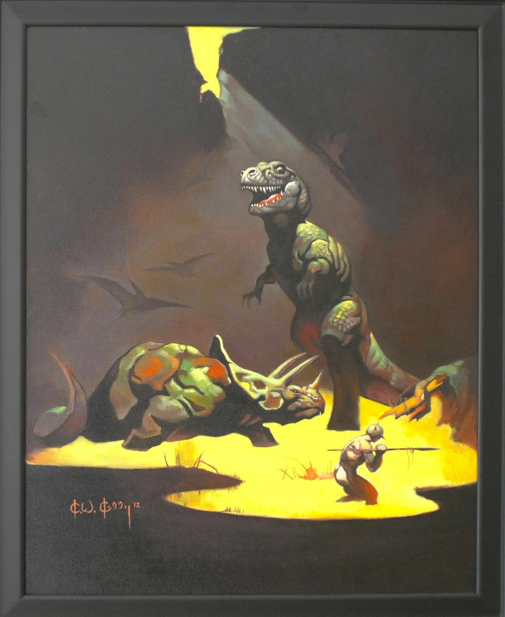 Erbzine 5799 Frazetta Family Man The Fantastic Worlds Of Frank