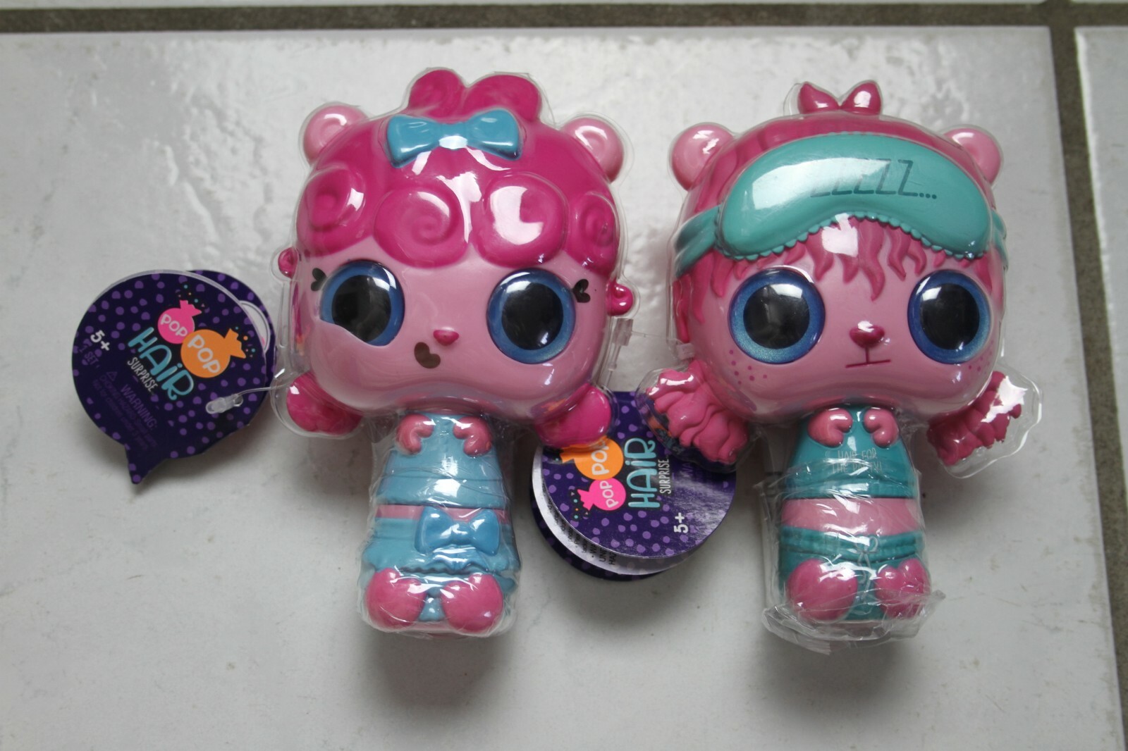 Pop Pop Hair Surprise 3-in-1 Pop Pets w/ Long Brushable Hair New Sealed ...