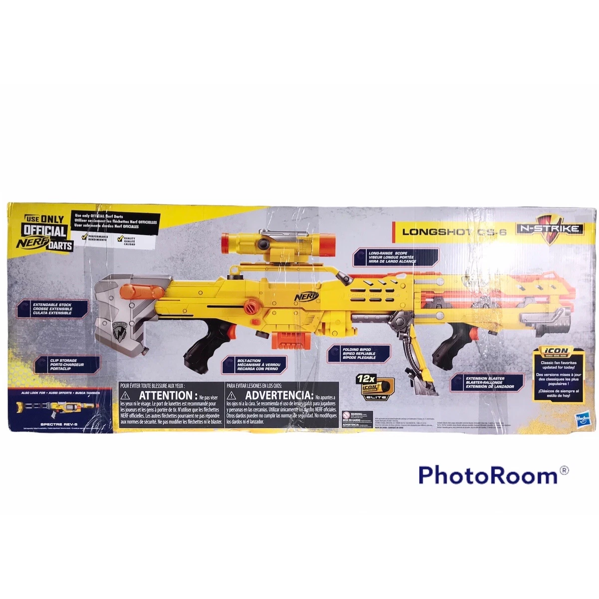 Nerf Elite Longshot Box