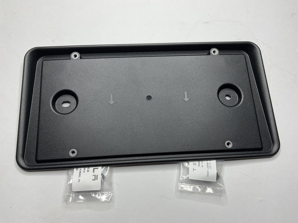 Tesla Model X Rear Trunk Lift Gate License Plate Bracket Mount 1657961 ...