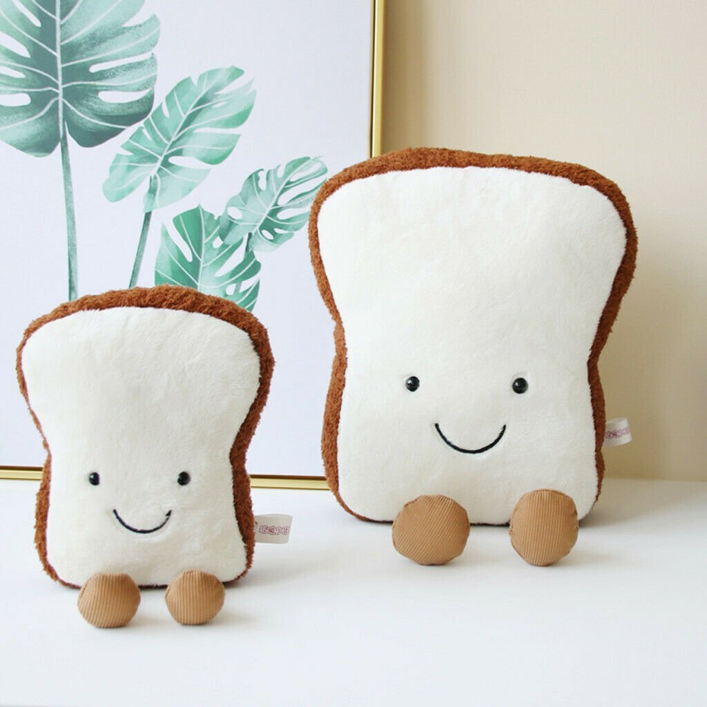 New plush toy doll doll toast bread cute pillow creative doll birthday ...