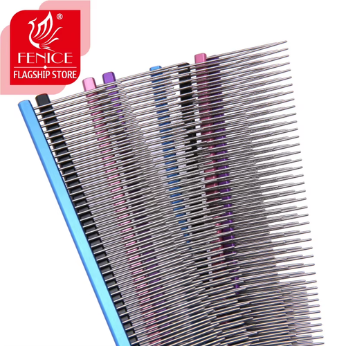 Fenice Metal Comb for Dogs Stainless Steel Pet Dog Cat Pin Comb Hair ...
