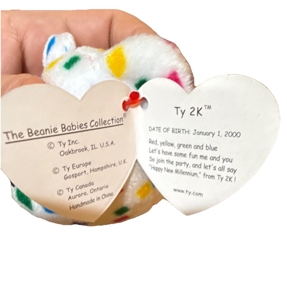 Ty Beanie Babies Retired Bears Lot – Ty 2K, Garcia, 1995-2000, Ages 3 ...