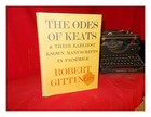 Keats, JOHN (1795-1821) The odes of Keats, and their earliest known ...