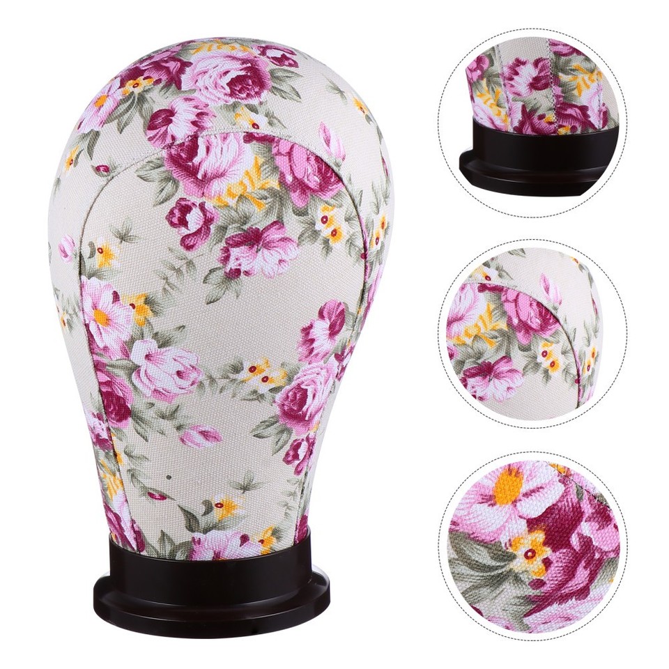 Professional Mannequin Head Canvas Block for Wig Making and Display ...