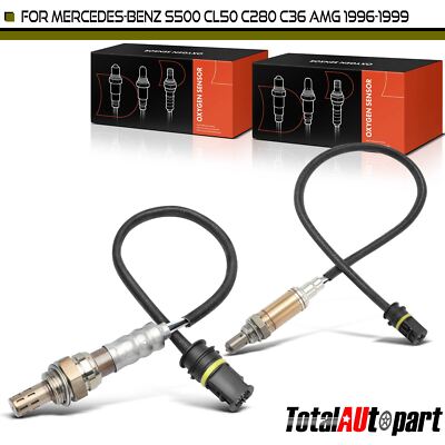 2x O2 Oxygen Sensors for Mercedes-Benz C280 C36 AMG CL500 S420 S500 ...