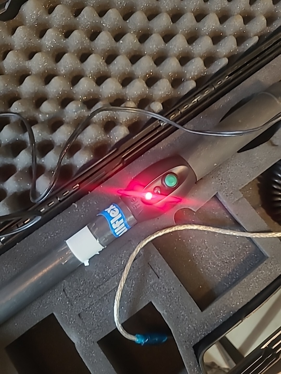 ALLFLEX RS250 LIVESTOCK ISO RFID STICK READER And ACCESSORIES IN HARD ...