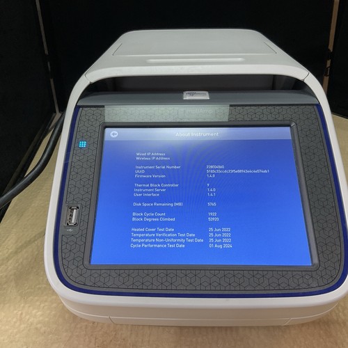 ABI Applied Biosystems A24812 SimpliAmp 96-Well Touch Screen Thermal ...