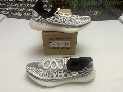 NEW adidas Yeezy Boost 350 V2 CMPCT Panda SIZE 10.5 IG9608 | eBay