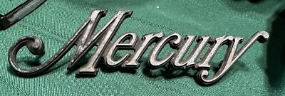 AutoBLING! Mercury Ornament Nameplate / Badge / Emblem | eBay