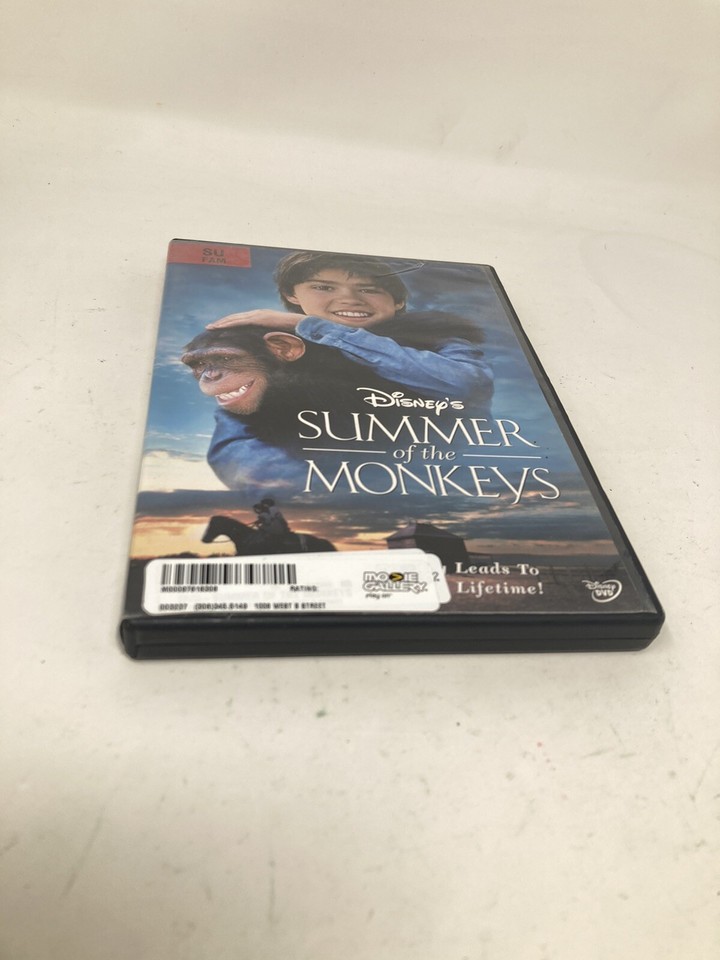 Summer Of The Monkeys (DVD, 1998) DISNEY Michael Ontkean Leslie Hope ...