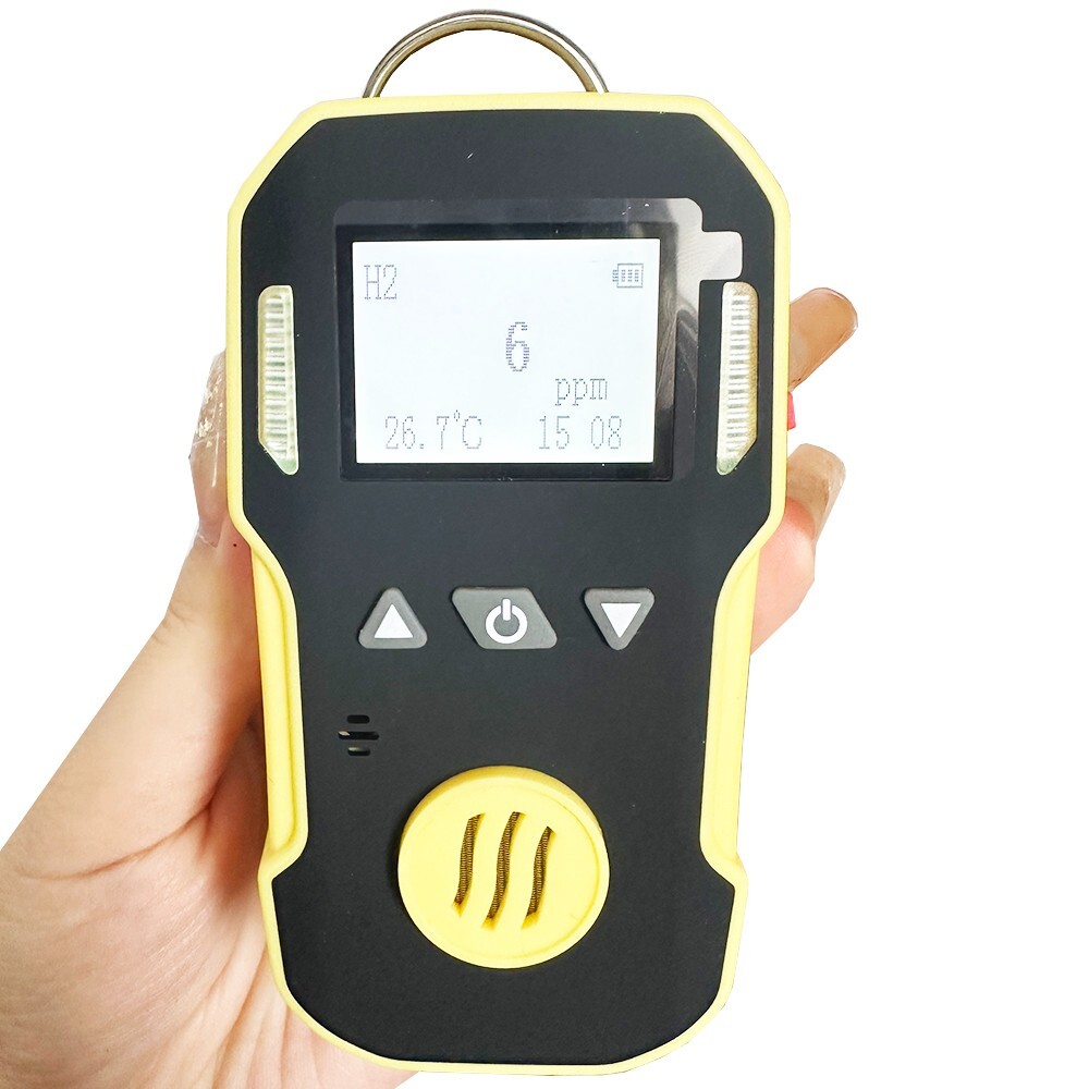 Portable H2 Gas Detector Monitor Hydrogen Detector Adjustable ...