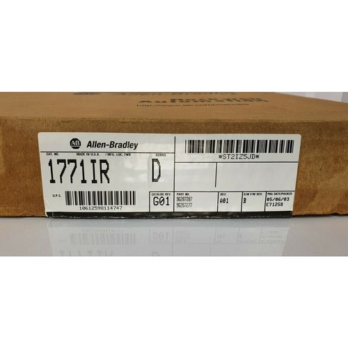 NEW AB 1771-IR 1771IR PLC-5 Analog RTD Input Module 6-Ch 3-Wire 1PCS | eBay