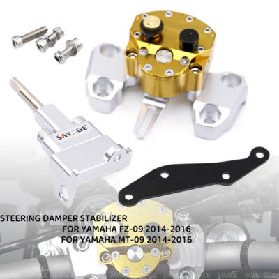 Steering Damper Stabilizer For YAMAHA FZ-09 MT-09 STREET RALLY MT-09 ...