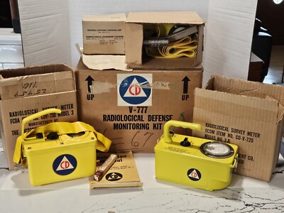 Radiation Detectors & Geigers - Survey Meter Geiger Counter