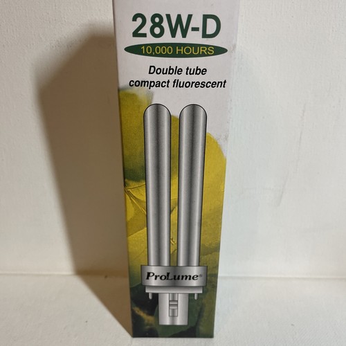ProLume 28W-D 2 Pin Double tube Compact fluorescent Light Bulb for sale ...