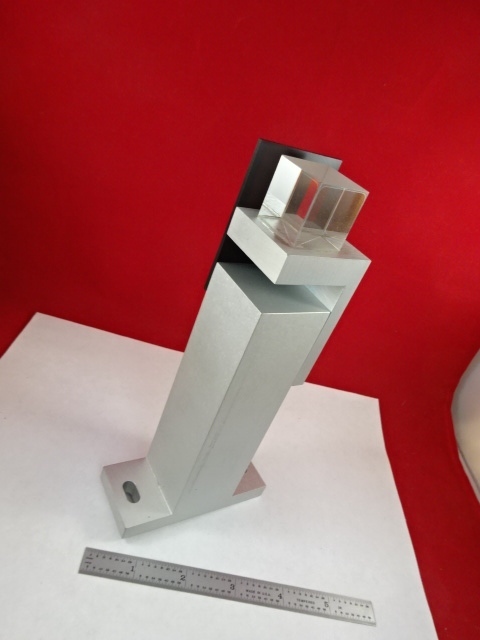 OPTICAL EDMUND SCIENCE MOUNTED CUBE BEAM SPLITTER LASER OPTICS AS IS BIN#D1-B-03 | eBay