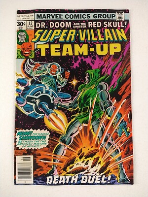 Super-Villain Team-Up #12 Dr. Doom And Red Skull (1977 Marvel Comics ...
