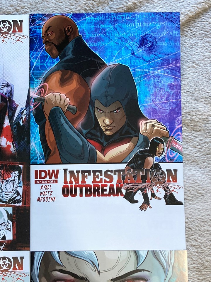 Brand New IDW Comics Infestation Outbreak FULL SET #1,2,3,4 Adult 2011 Horror | eBay