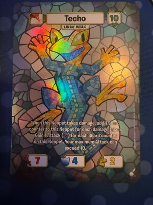 Neopets Battledome TCG 25th Anniversary Mosaic Techo | eBay