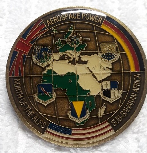 AUTHENTIC 3RD AIR FORCE USAFE AEROSPACE POWER ALPS to SAHARA RARE ...