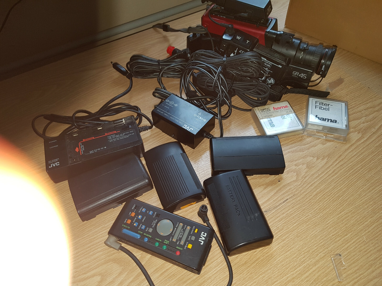 JVC GR-45 VIDEOMOVIE VHSC Kamera Camera Video Recorder Movie Rekorder ...