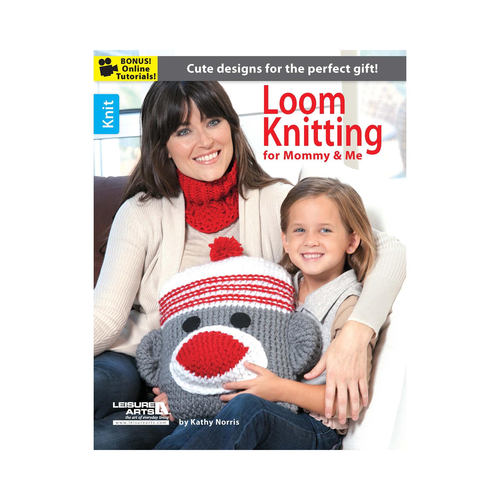Leisure Arts Loom Knitting For Mommy & Me Book, Knitting Books, Pattern Books, 28906059427| eBay